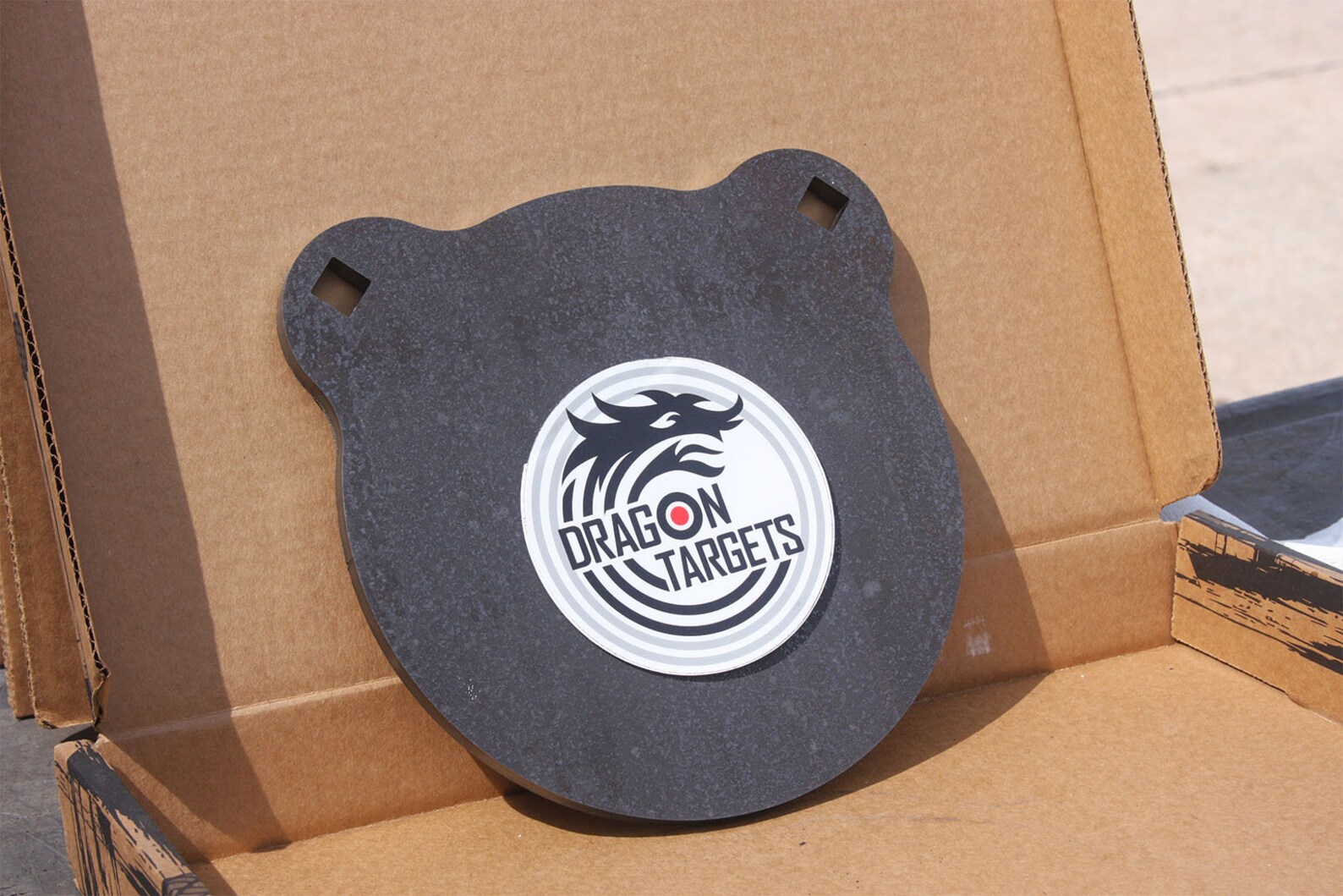 Dragon Targets 8 X 3/8 Raw Gong AR500 Steel Shooting Target Gift for ...
