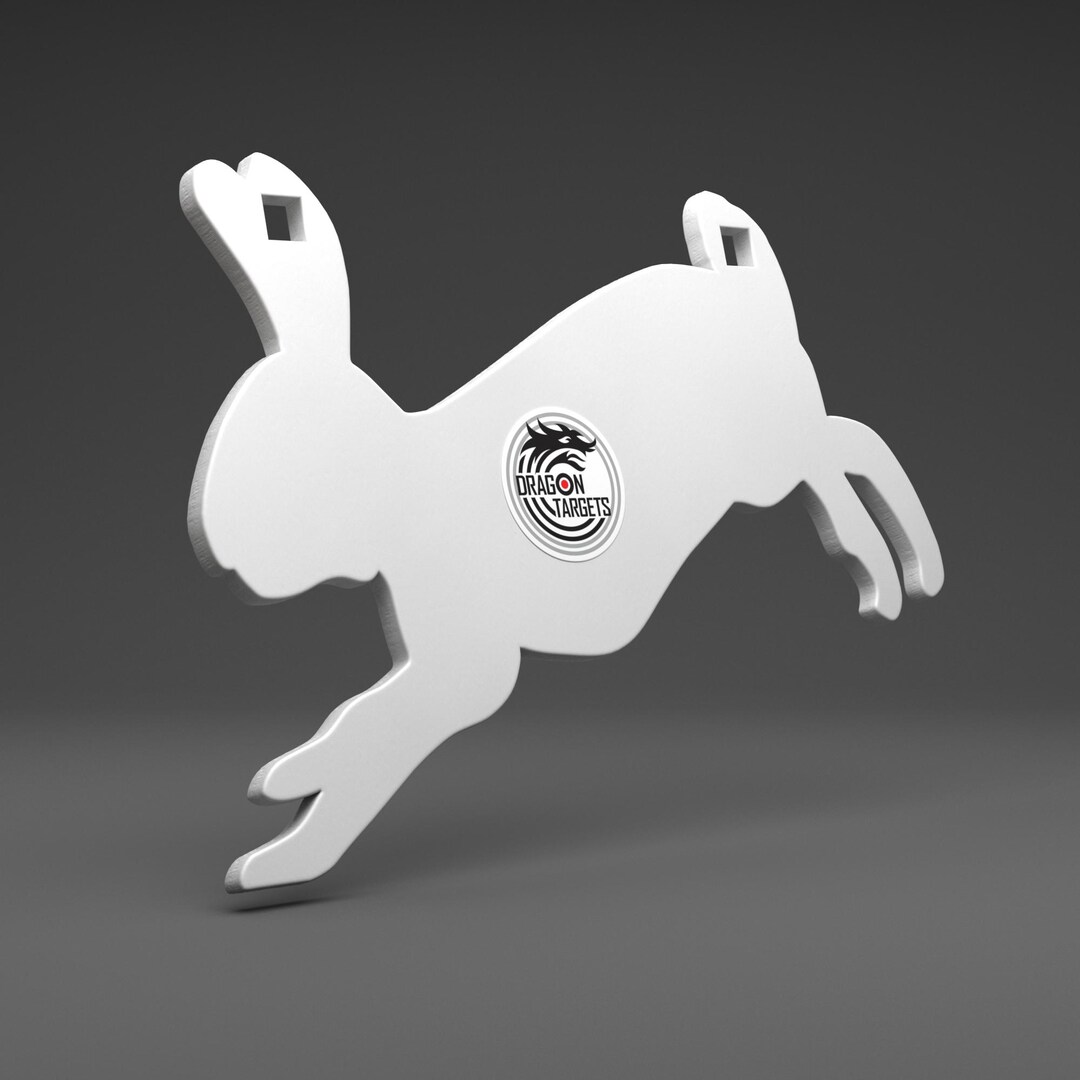 Dragon Targets Rabbit 3/8" AR500 Steel Shooting Target - Etsy
