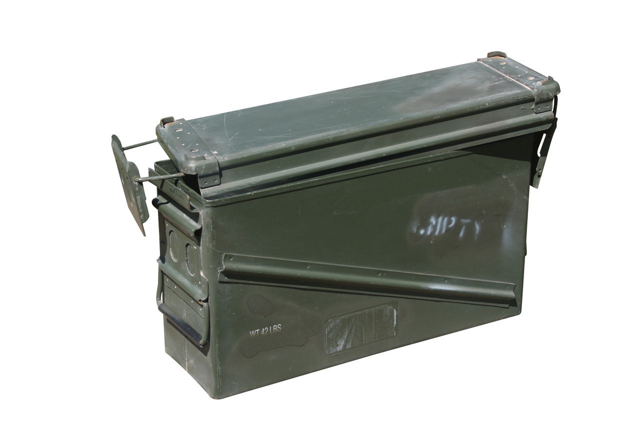 40MM AMMO CAN GRADE 1 Ammo Box Bullet Box Vintage Military Perfect for ...
