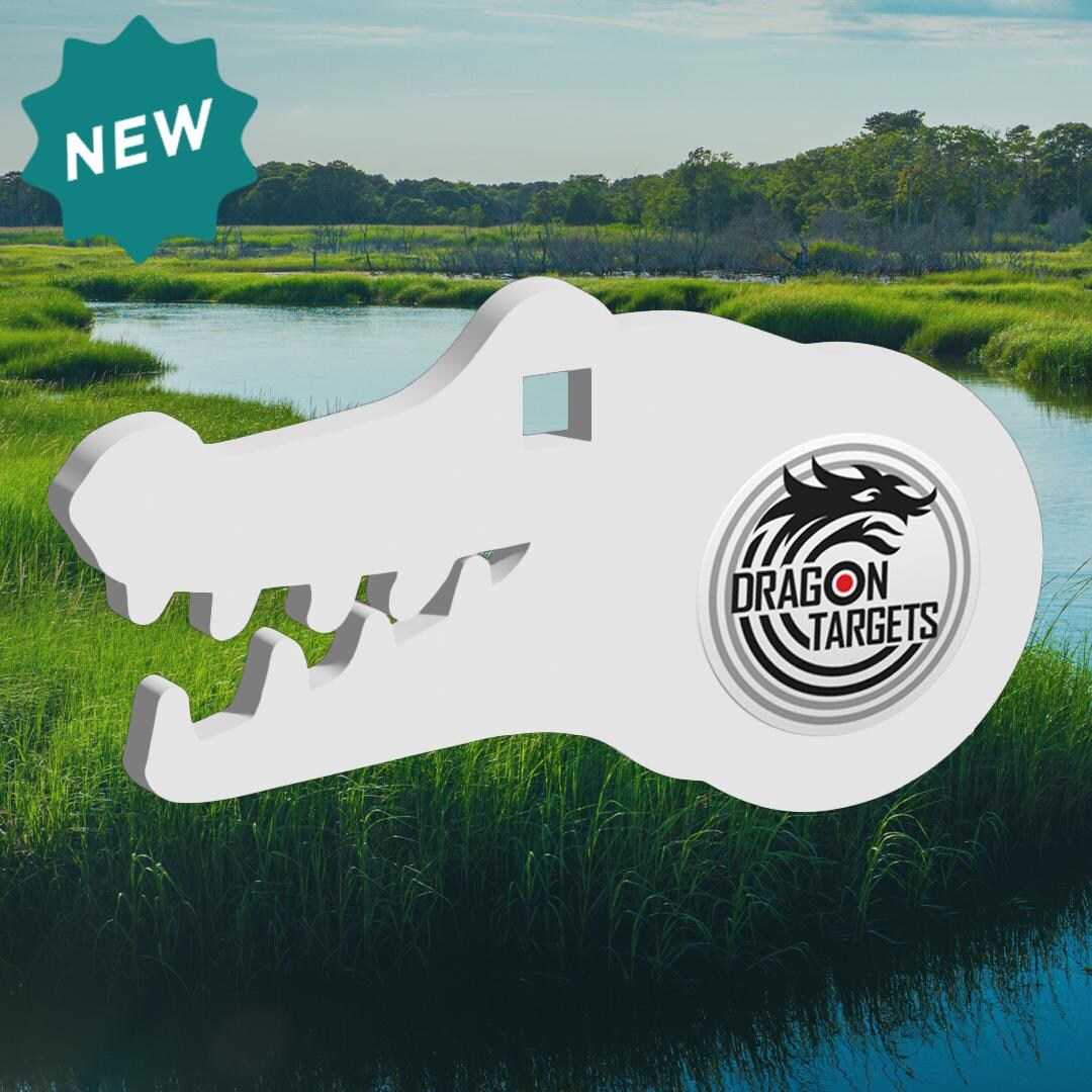 Dragon Targets Gator 3/8" Shooting Target | AR500 Steel Shooting ...