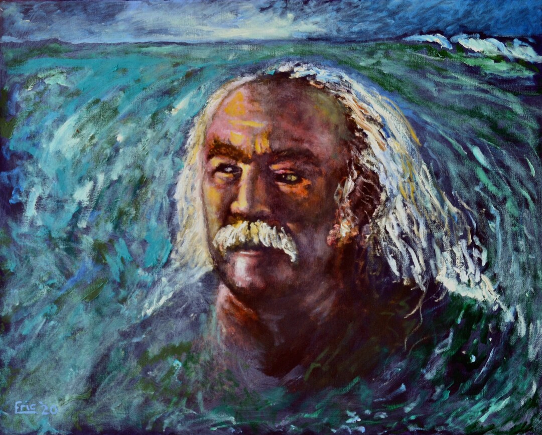 Print - Wind on the Water 5 X 7 Mounted of David Crosby - Etsy