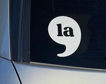 Harris 2024, Madam President Era Car Decal, Kamala, Comma La, Vote Blue ...