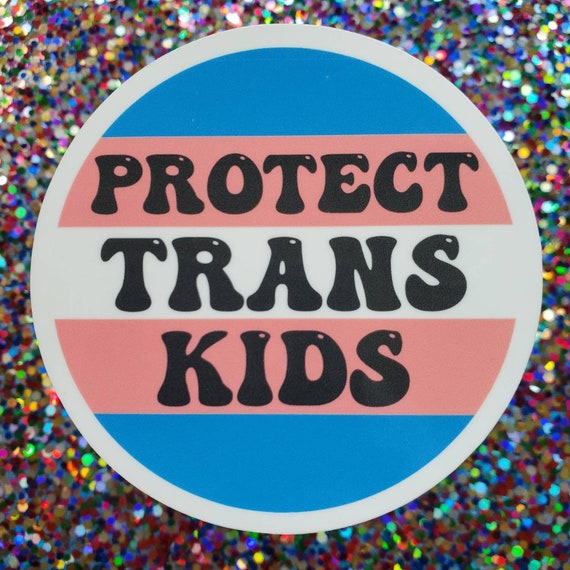 Protect Trans Kids Sticker Protect Trans Youth Sticker | Etsy