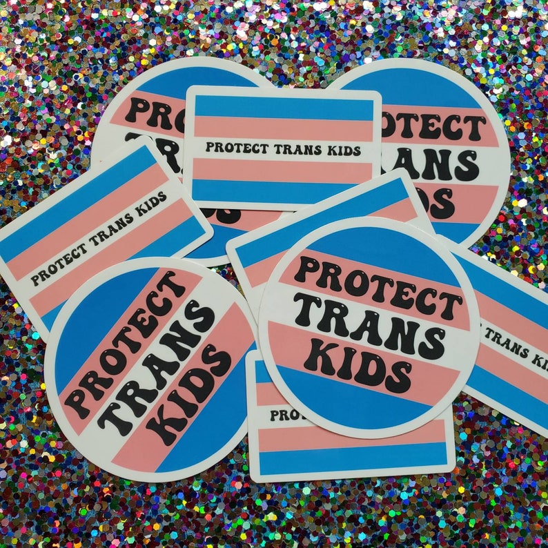 Protect Trans Kids Sticker Protect Trans Youth Sticker | Etsy