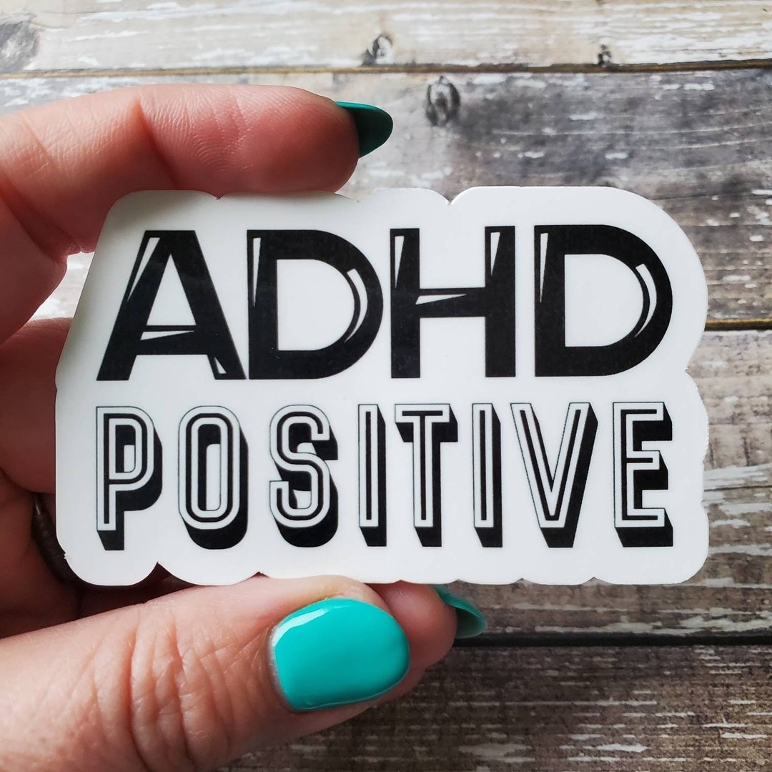 ADHD Sticker, ADHD Positive Sticker, ADHD Club Sticker - Etsy