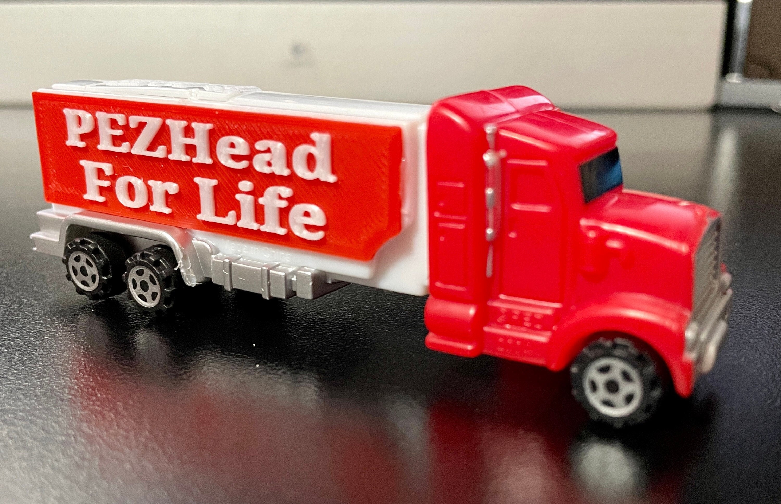 Custom PEZ Truck: "pezhead for Life" 3D Printed Fan Art - Etsy
