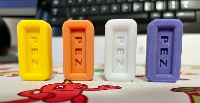 PEZ Like Candy Brick Magnets NEW COLORS Perfect for Fridge, Locker, Etc ...