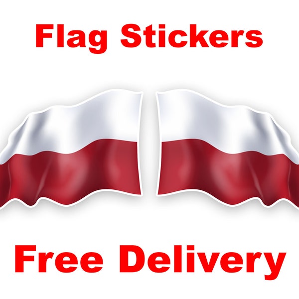 Poland Flag Decal - Etsy