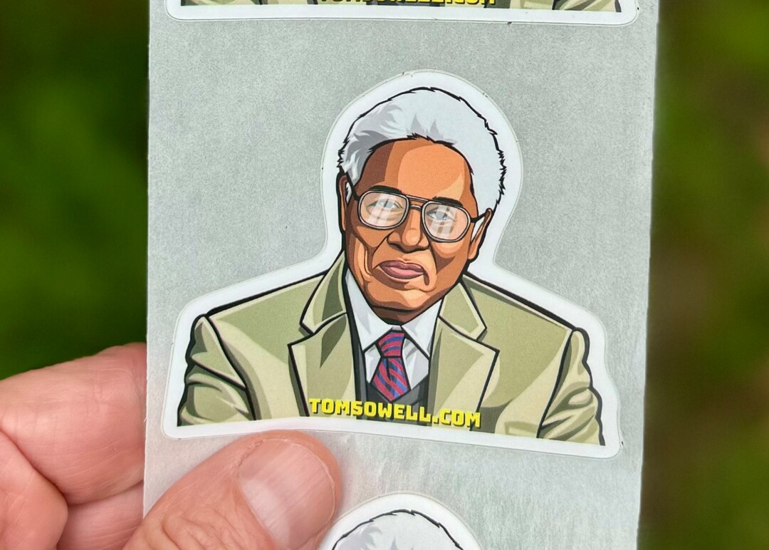 Thomas Sowell Sticker set of 3 Stickers - Etsy