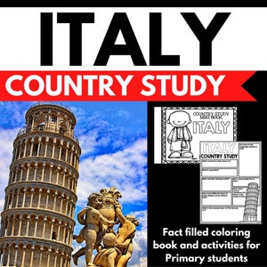 Italy Country Study – Reading Comprehension & Passport Activity ...