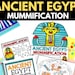 Ancient Egypt Unit - Mummification Process - Ancient History Unit With ...