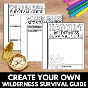 Hatchet Novel Study Comprehension Activities - Worksheets - Printables ...
