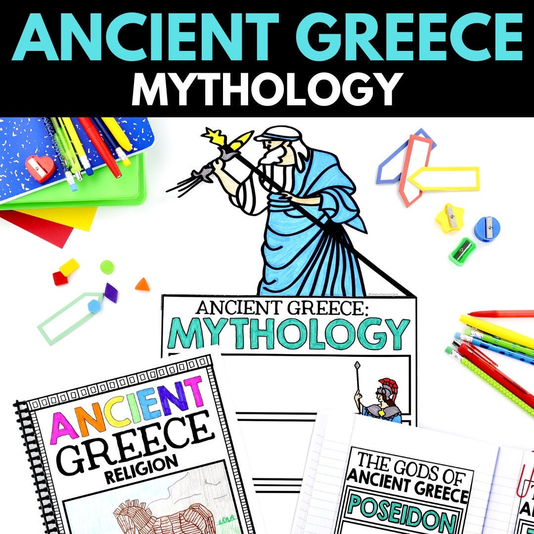 Ancient Greece Unit - Greek Mythology - History Unit With Projects and ...