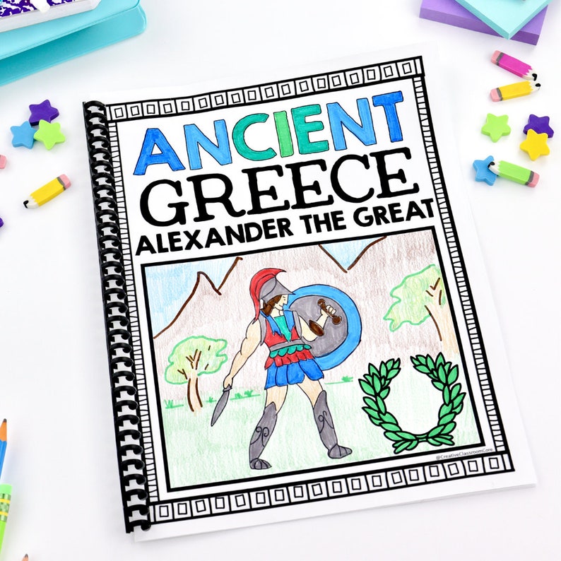 Ancient Greece Unit - Alexander the Great History Unit With Projects ...