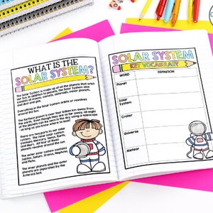 Solar System Unit Activities - Space Worksheets - Printables ...