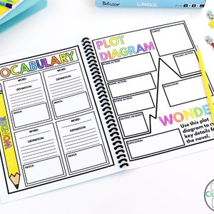 Wonder Novel Study Comprehension Activities - Worksheets - Printables ...