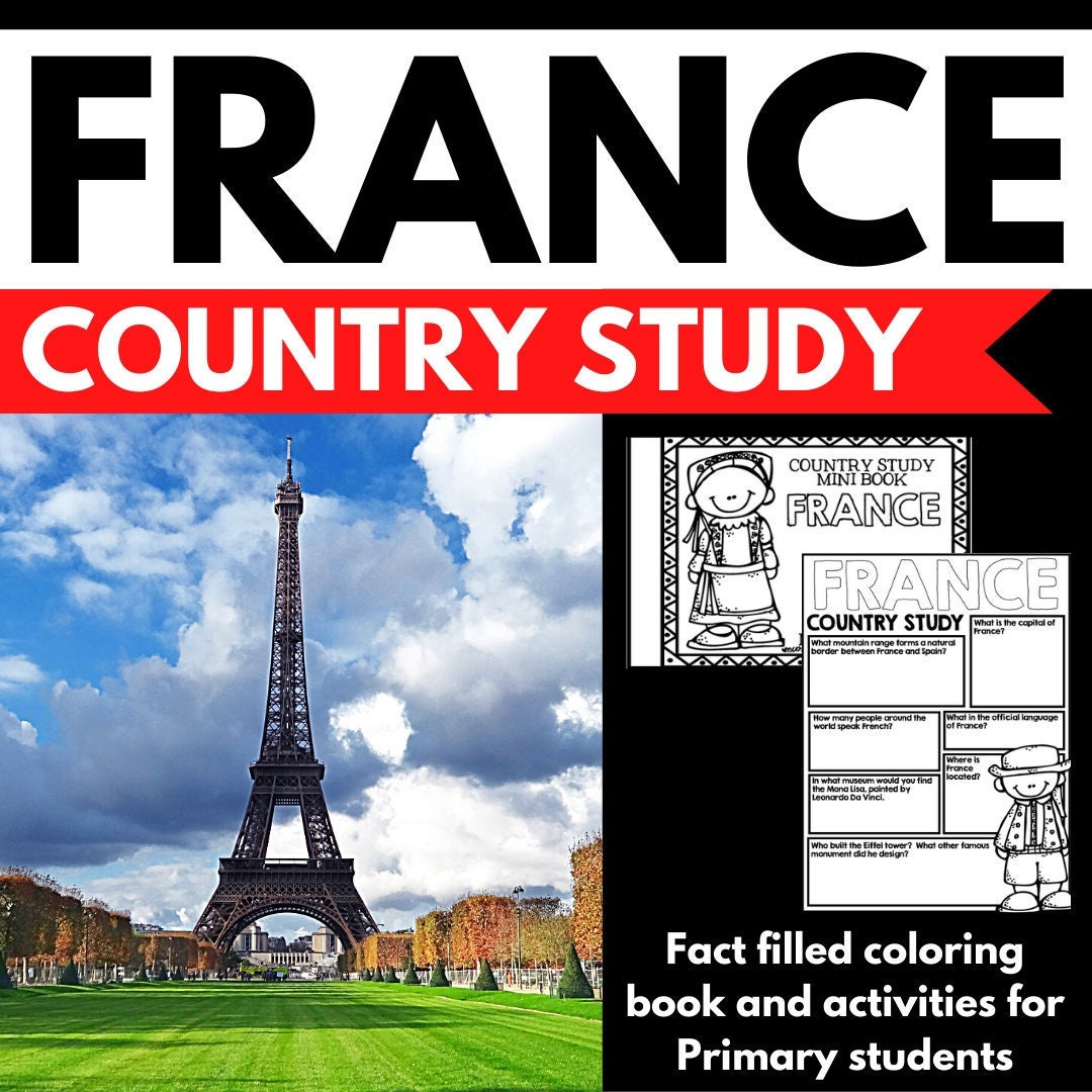 France Country Study Research Project - France Facts and Reading ...