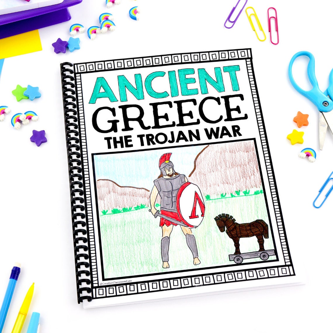 Trojan War History Unit – Ancient Greece Activities, Homeschool ...
