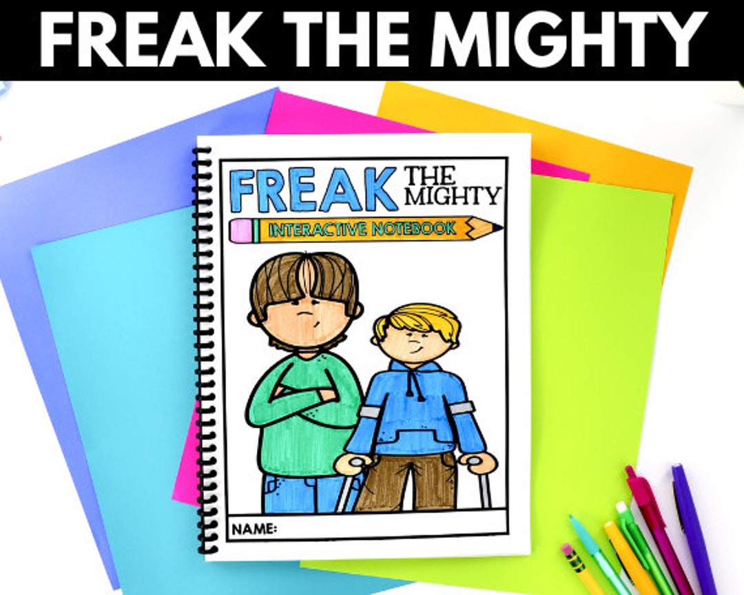 Freak the Mighty Novel Study Comprehension Activities - Worksheets ...