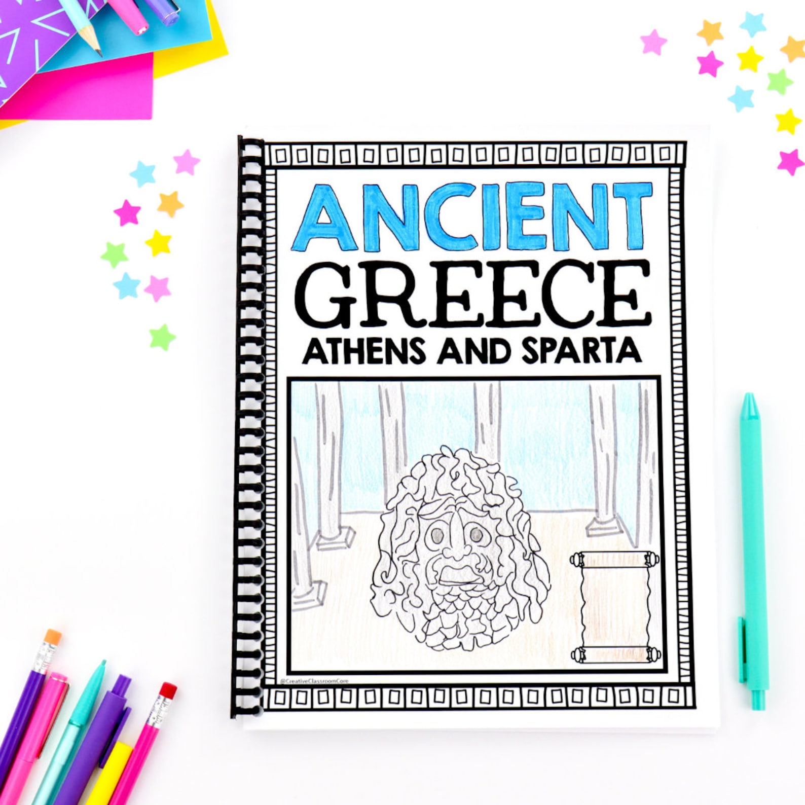 Ancient Greece Unit – Athens and Sparta, Homeschool Printables - Etsy