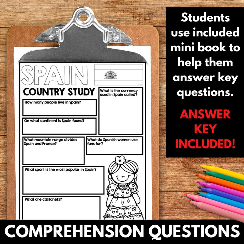 Spain Country Study Research Project - Spain Facts and Reading ...