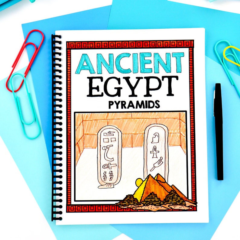 Ancient Egypt Unit - Egyptian Pyramids History Unit With Projects and ...