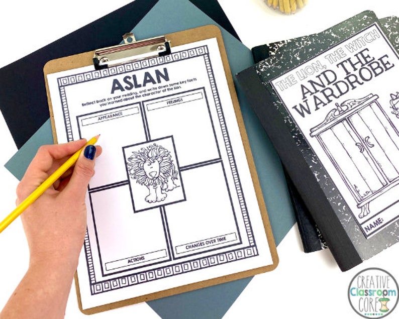 The Lion, the Witch, and the Wardrobe Novel Study - Worksheets ...