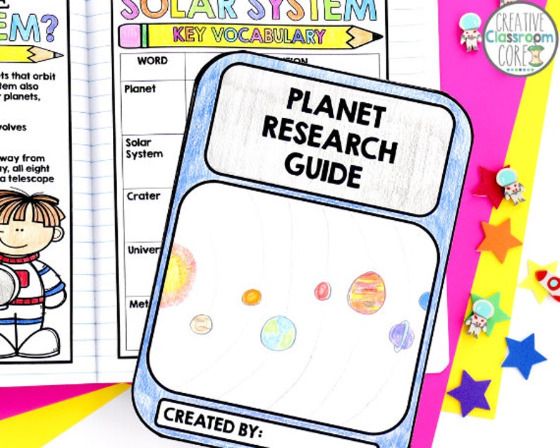 Solar System Unit Activities Space Worksheets Printables - Etsy