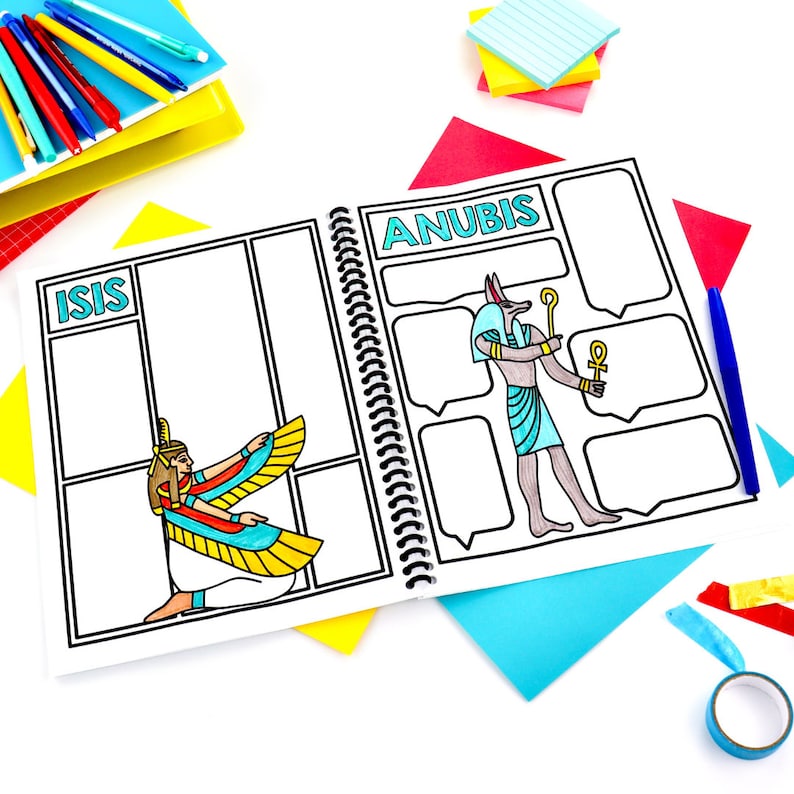 Ancient Egypt Unit Egyptian Mythology History Unit With - Etsy