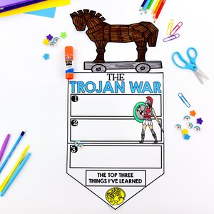 Trojan War History Unit – Ancient Greece Activities, Homeschool ...