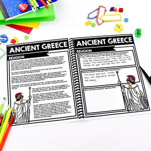 Ancient Greece Unit - Greek Mythology - History Unit With Projects and ...
