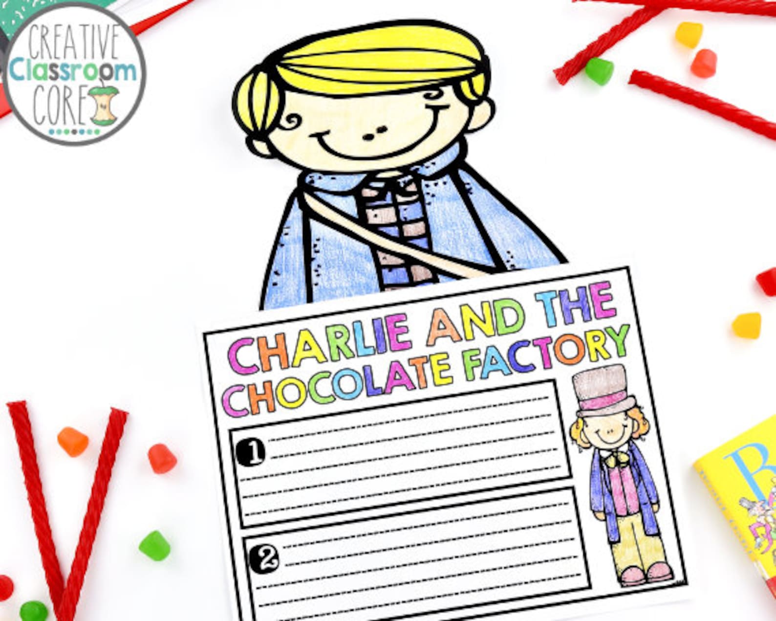 Charlie and the Chocolate Factory Novel Study Comprehension Activities ...