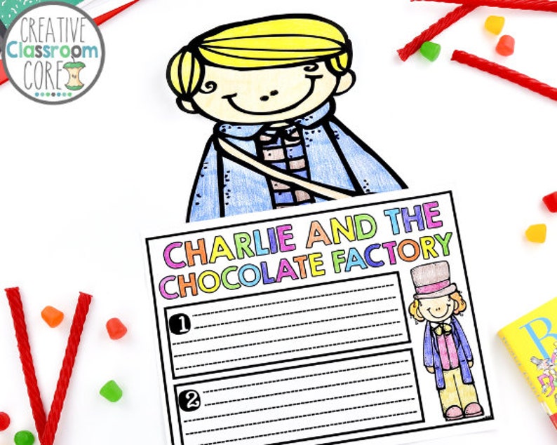 Charlie and the Chocolate Factory Novel Study Comprehension Activities ...