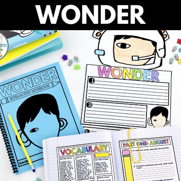 Wonder Novel Study - Etsy