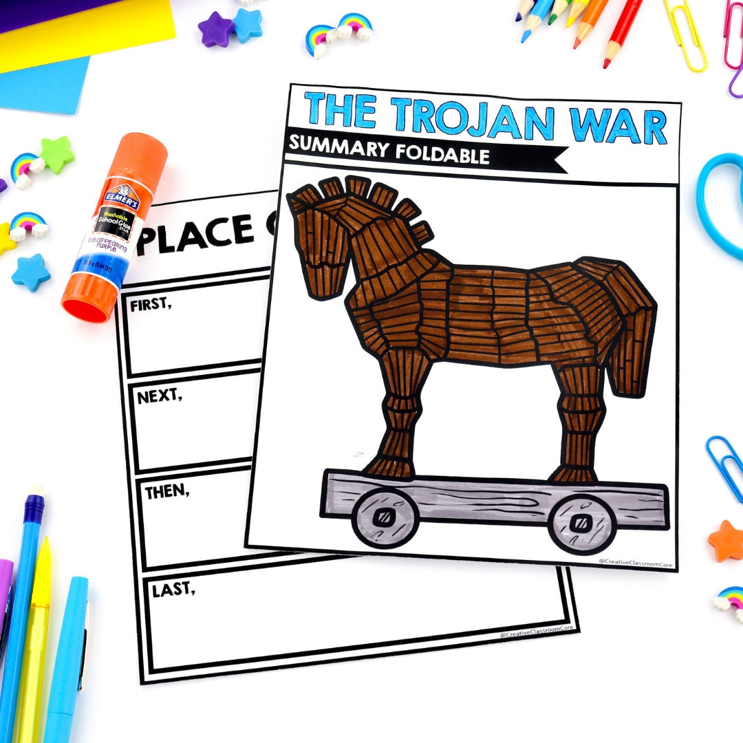 Ancient Greece Unit Trojan War History Unit With Projects and ...