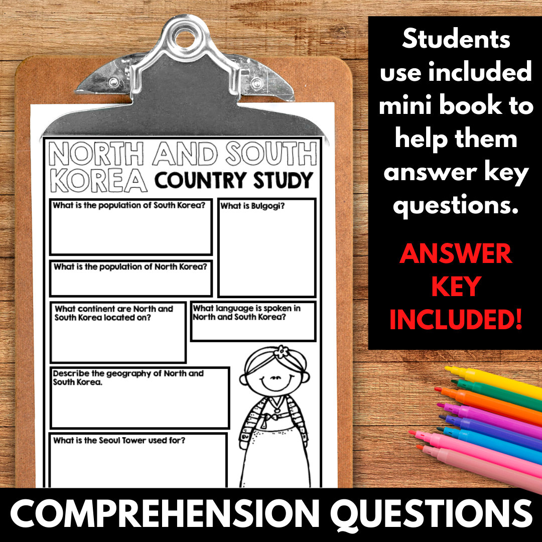 North and South Korea Country Study Research Project - Korea Facts and ...