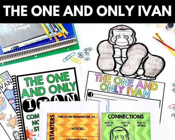 The One and Only Ivan Novel Study With Questions, Vocabulary ...