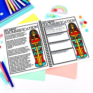 Ancient Egypt Unit - Mummification Process - Ancient History Unit With ...