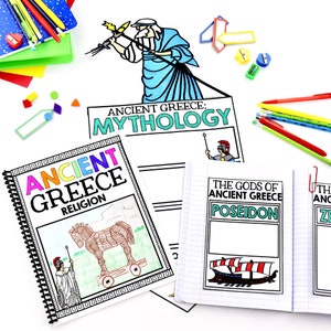 Ancient Greece Unit - Greek Mythology - History Unit With Projects and ...