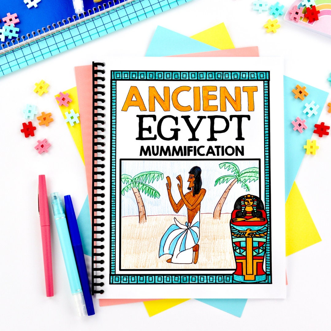 Ancient Egypt Unit - Mummification Process - Ancient History Unit With ...