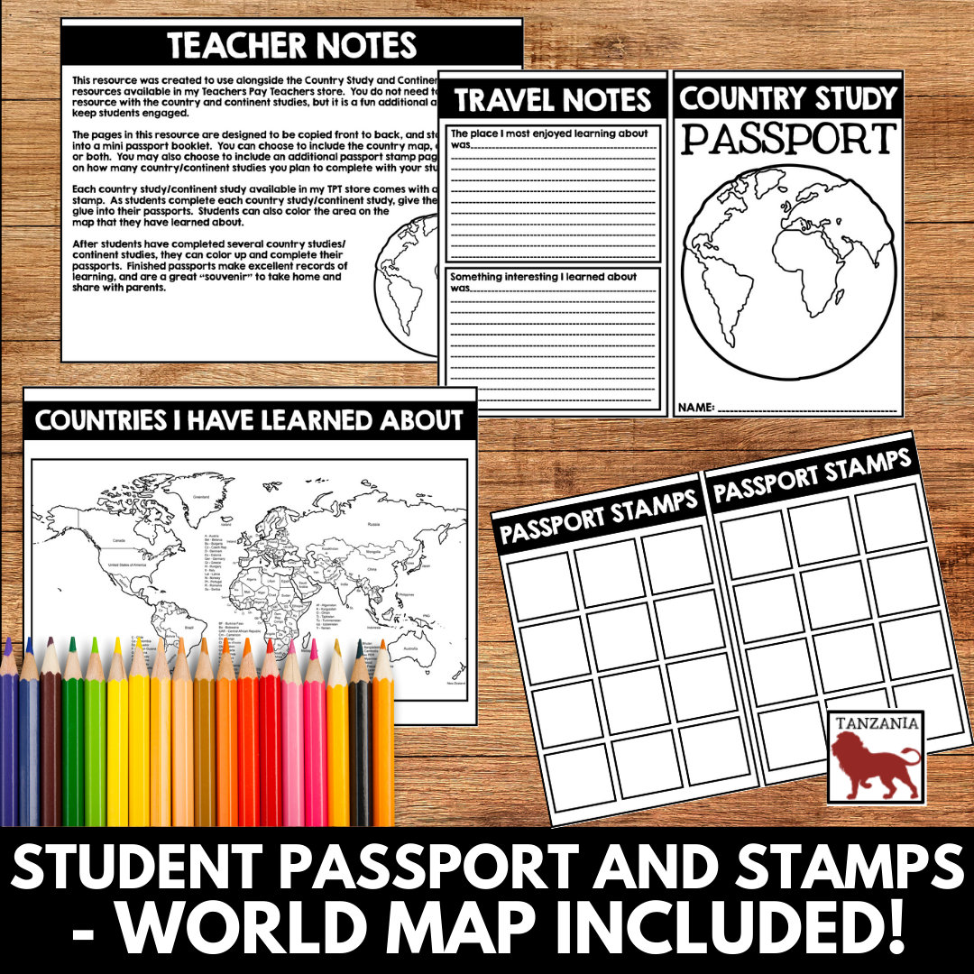 Tanzania Country Study Research Project - Africa Facts and Reading ...