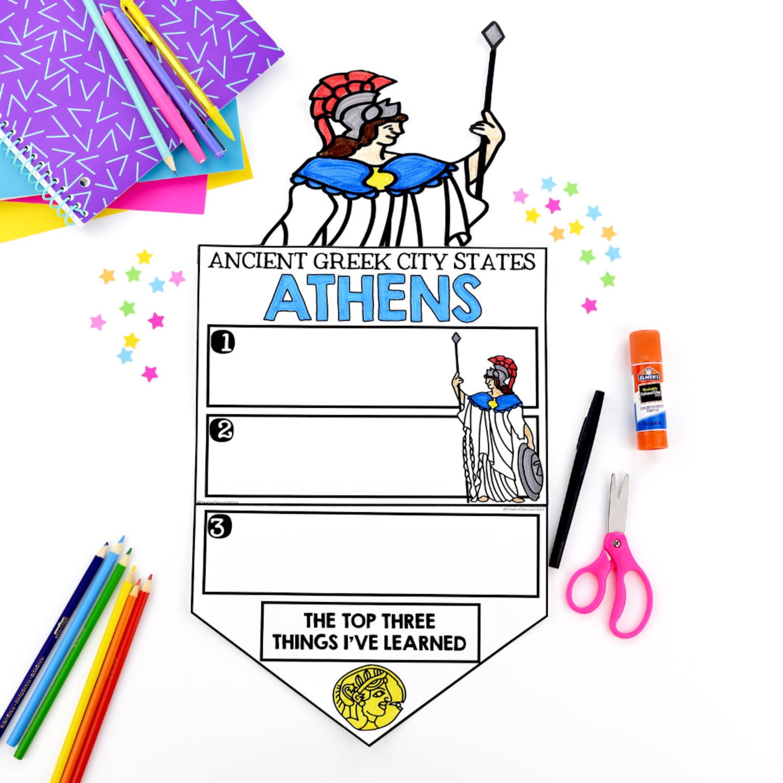 Ancient Greece Unit - Athens and Sparta History Unit With Projects and ...