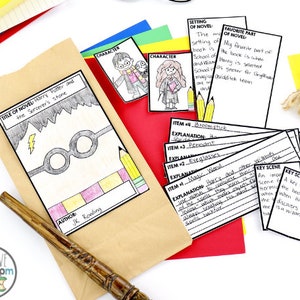 Paper Bag Book Report Activity - Worksheets - Printables - Homeschool ...