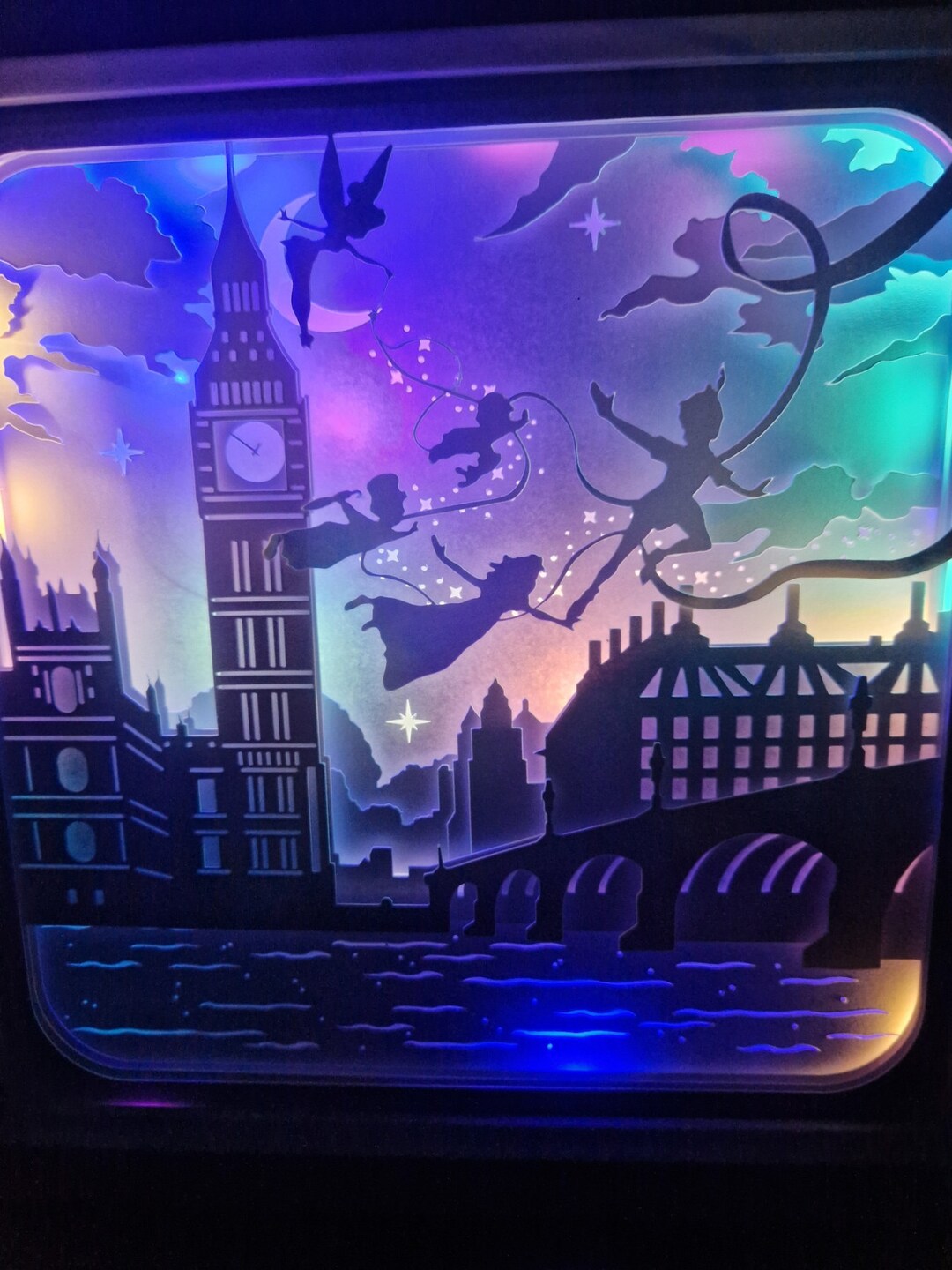 Peter Pan Shadow Box - Etsy