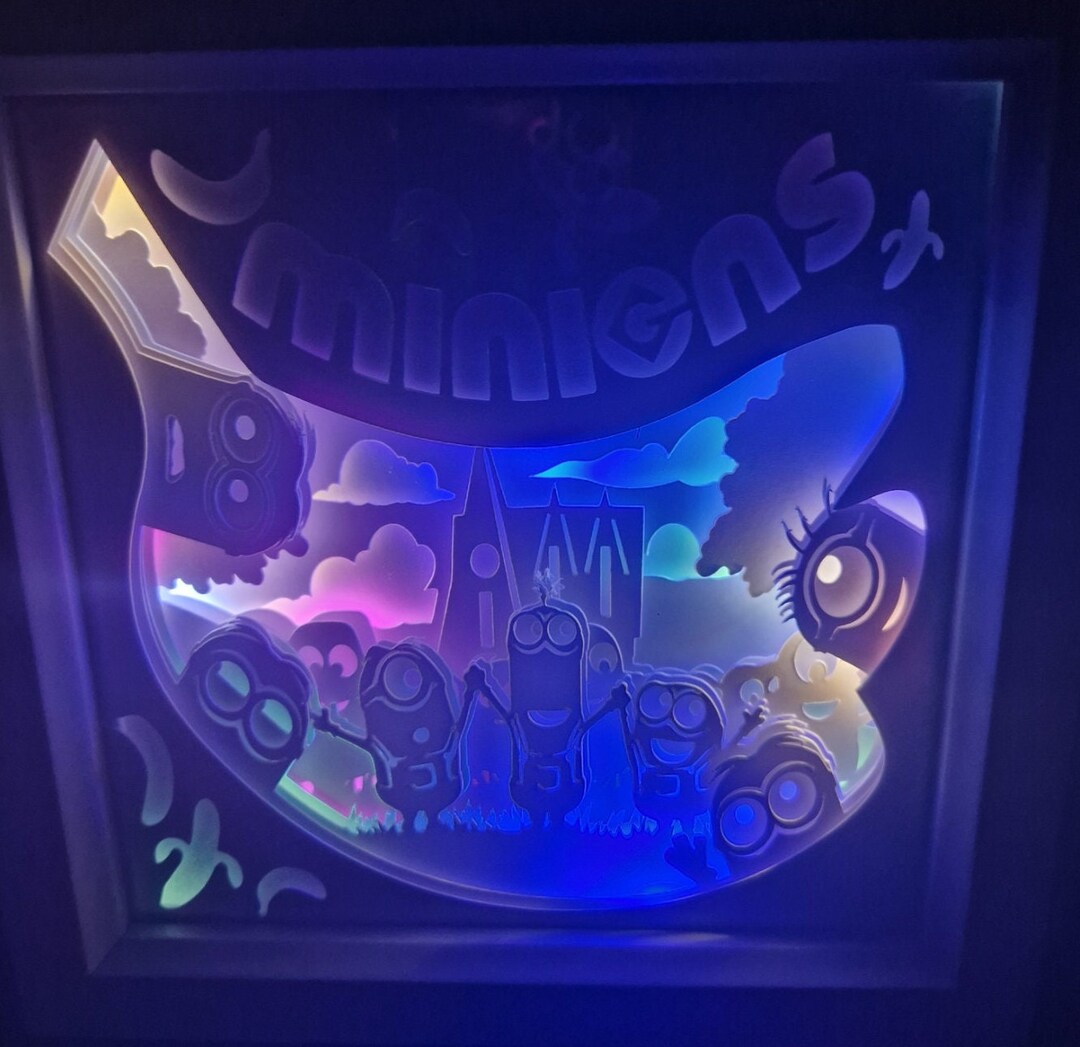 Minions Shadow Box - Etsy