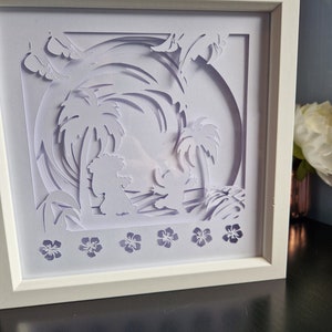 Lilo and Stitch Shadow Box - Etsy