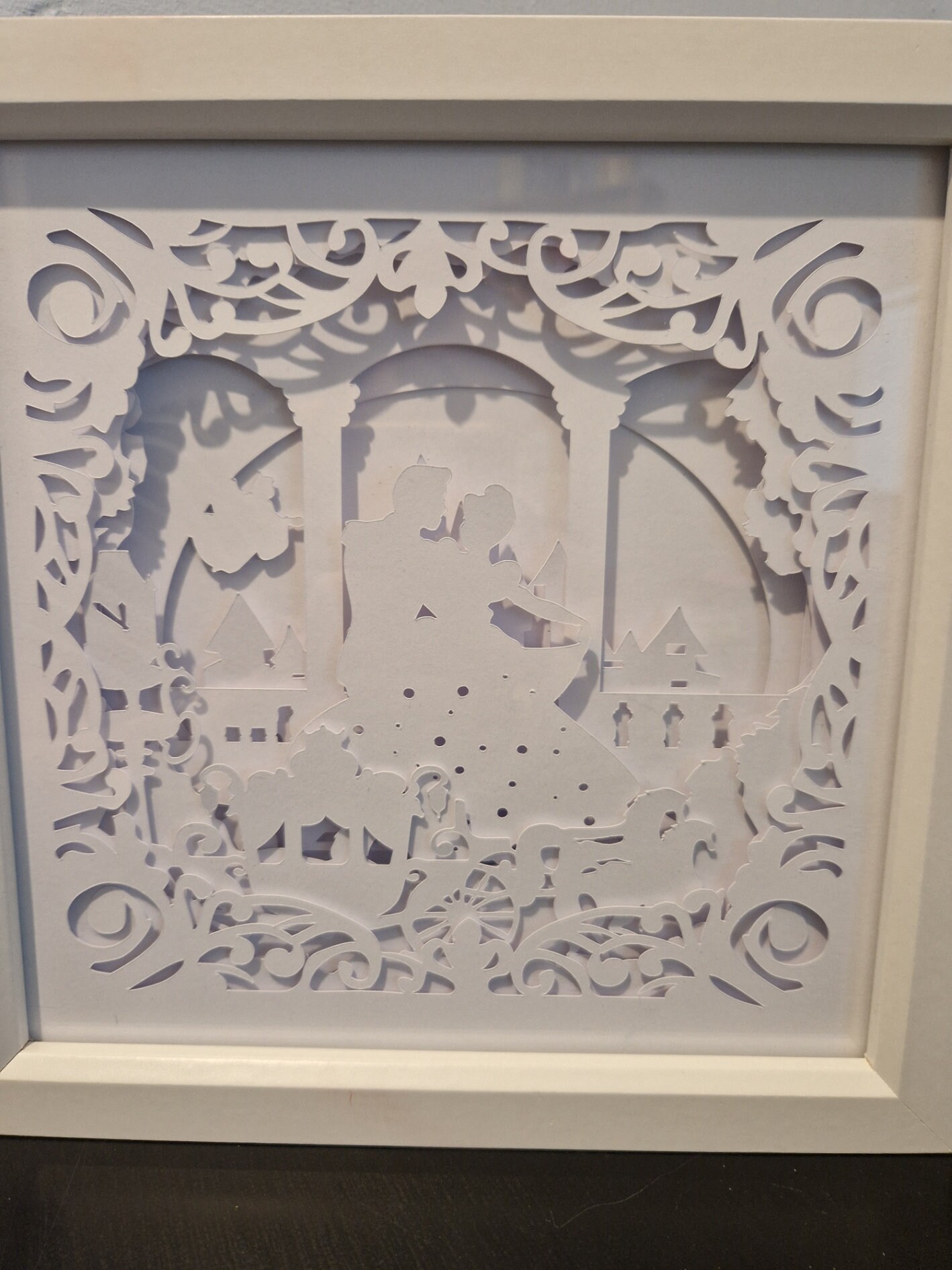 Cinderella Shadow Box - Etsy