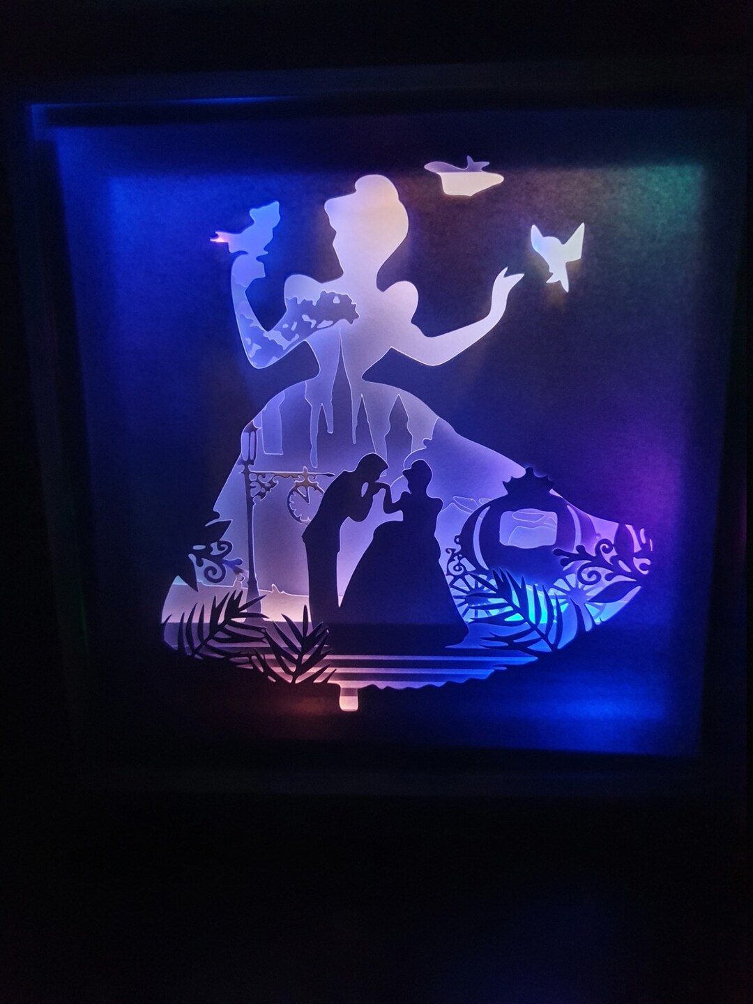 Cinderella Shadow Box - Etsy