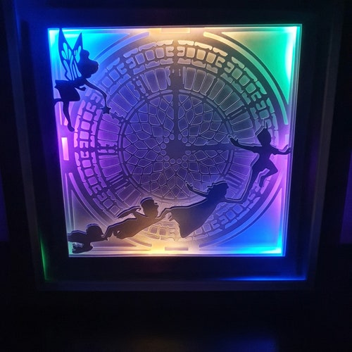 Peter Pan Shadow Box - Etsy