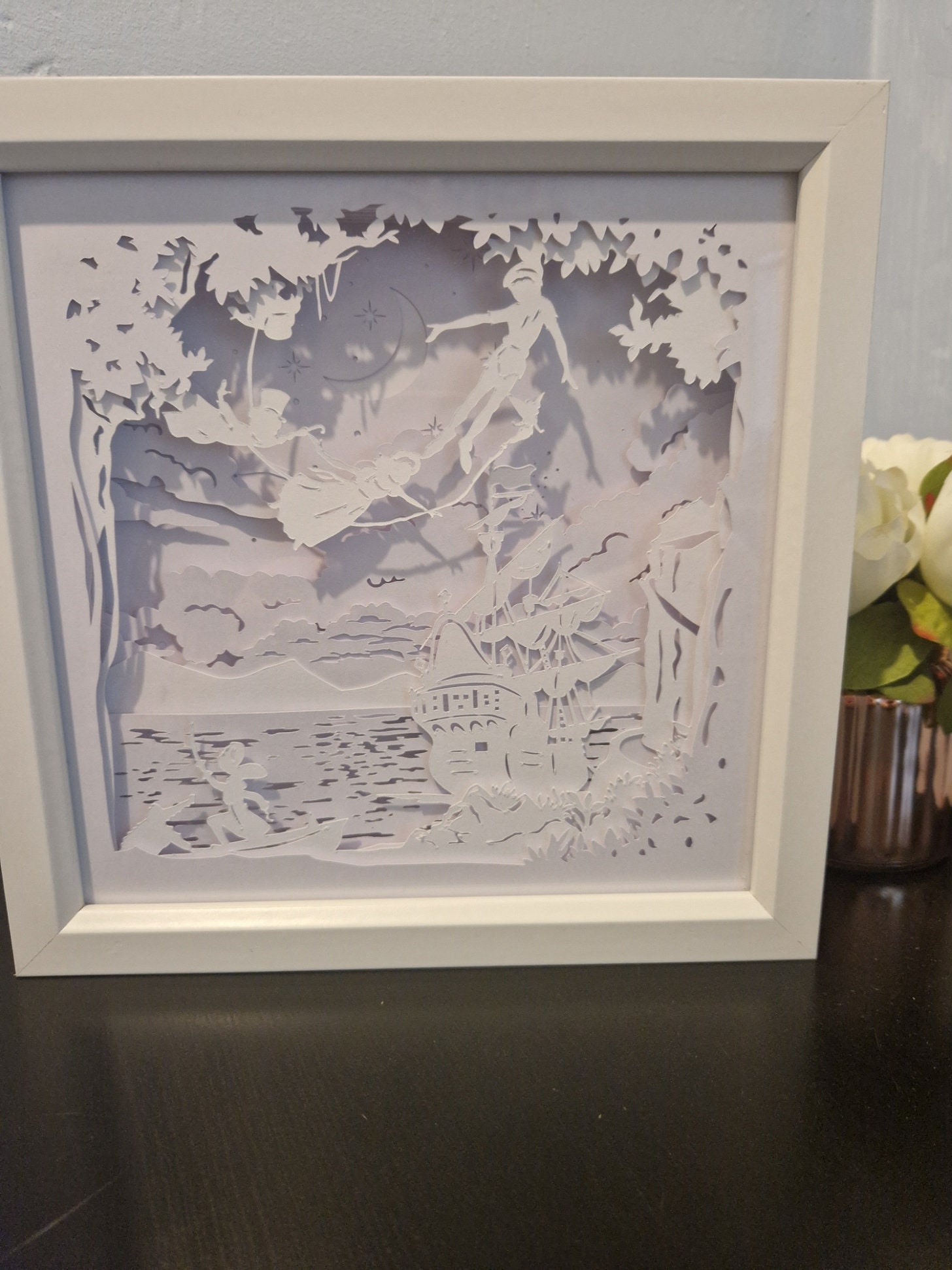 Peter Pan Shadow Box - Etsy